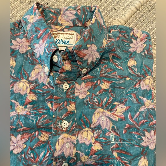 Kahala | Shirts | Rare Vintage Mens Kahala Blue Coral Made In Hawaii ...